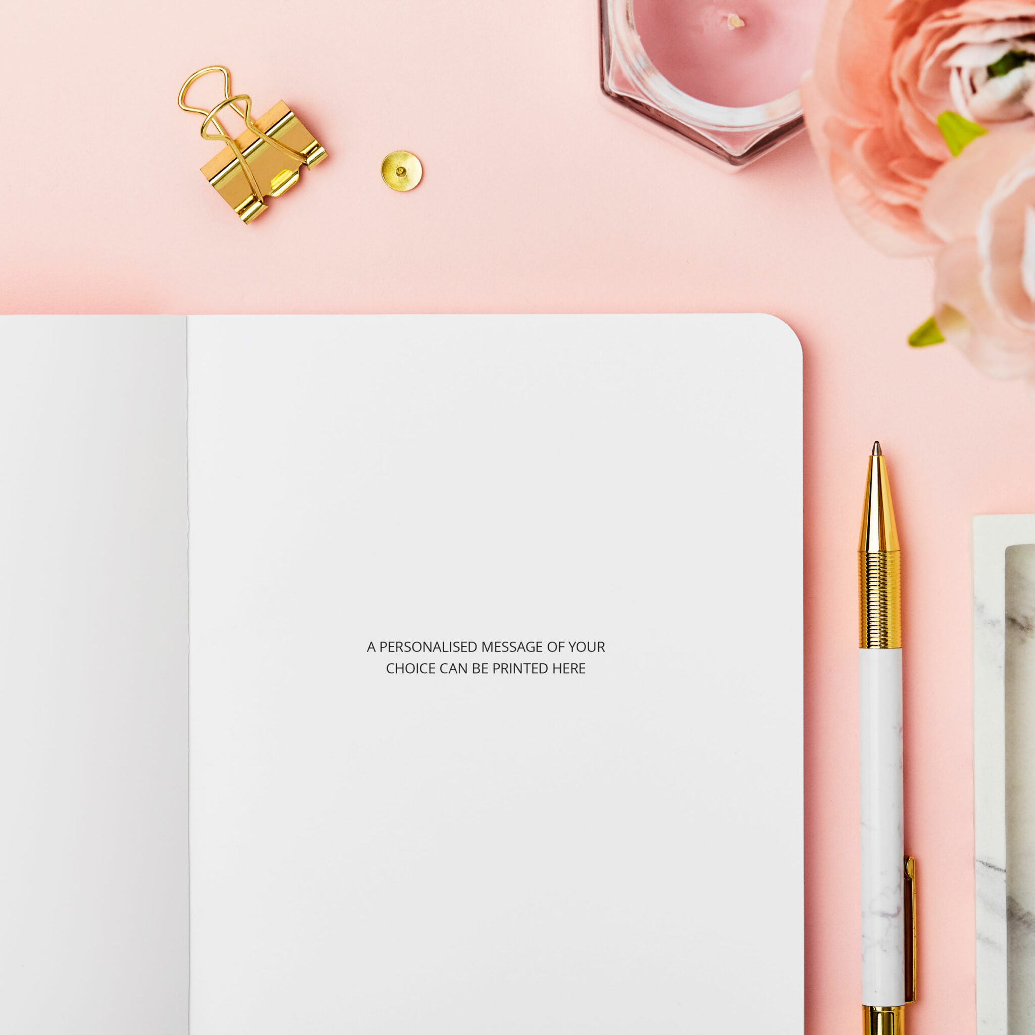 Personalised Doing My Best Foiled Notebook | Martha Brook