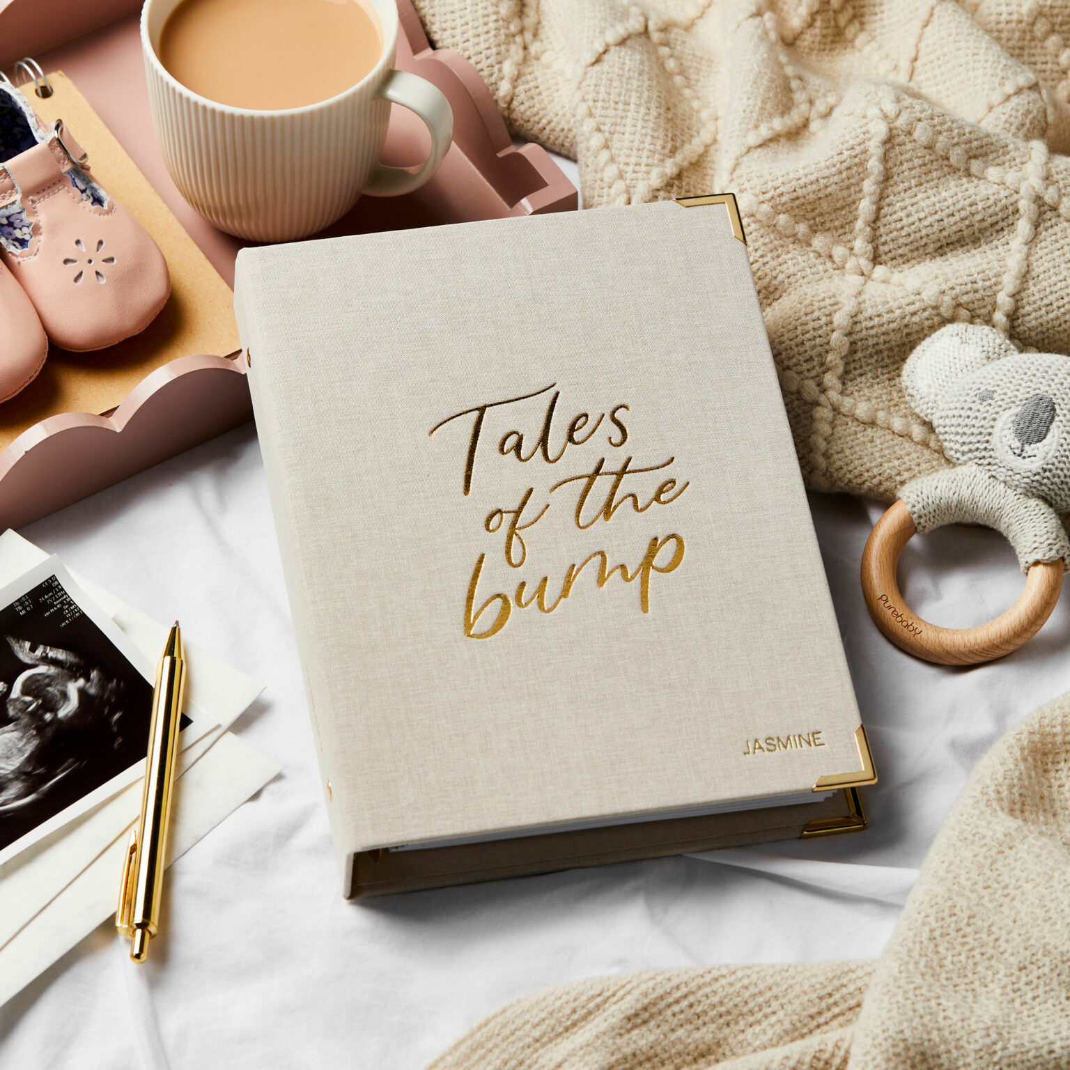 Personalised Pregnancy Journal and Organiser | Martha Brook