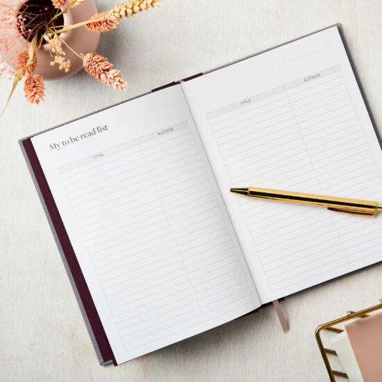 Personalised Book Journal | Martha Brook